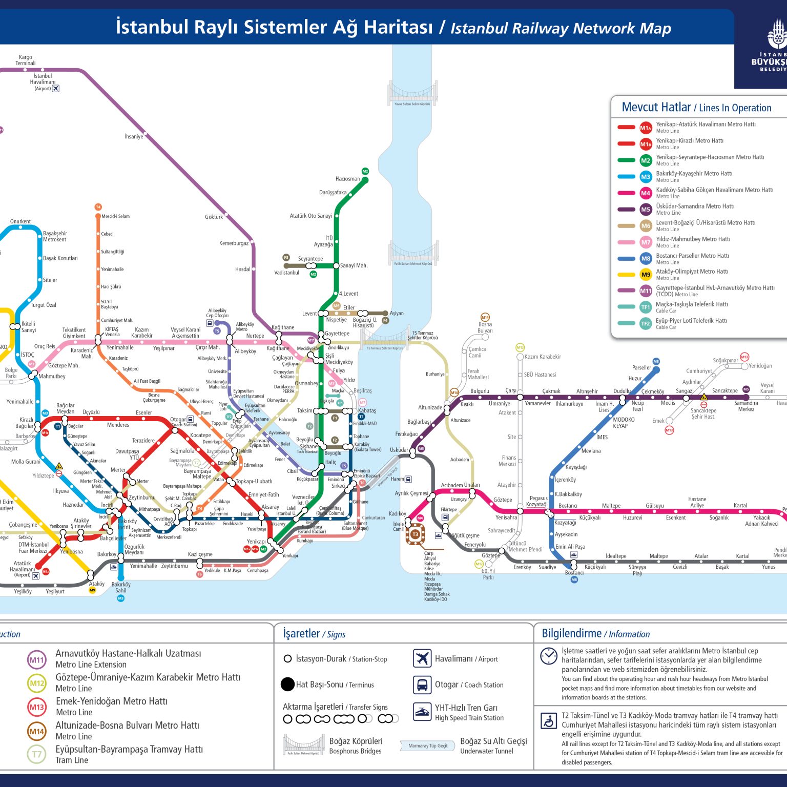 Istanbul City Map - Bosphorus Sunset & Sightseeing Cruises | Yacht ...