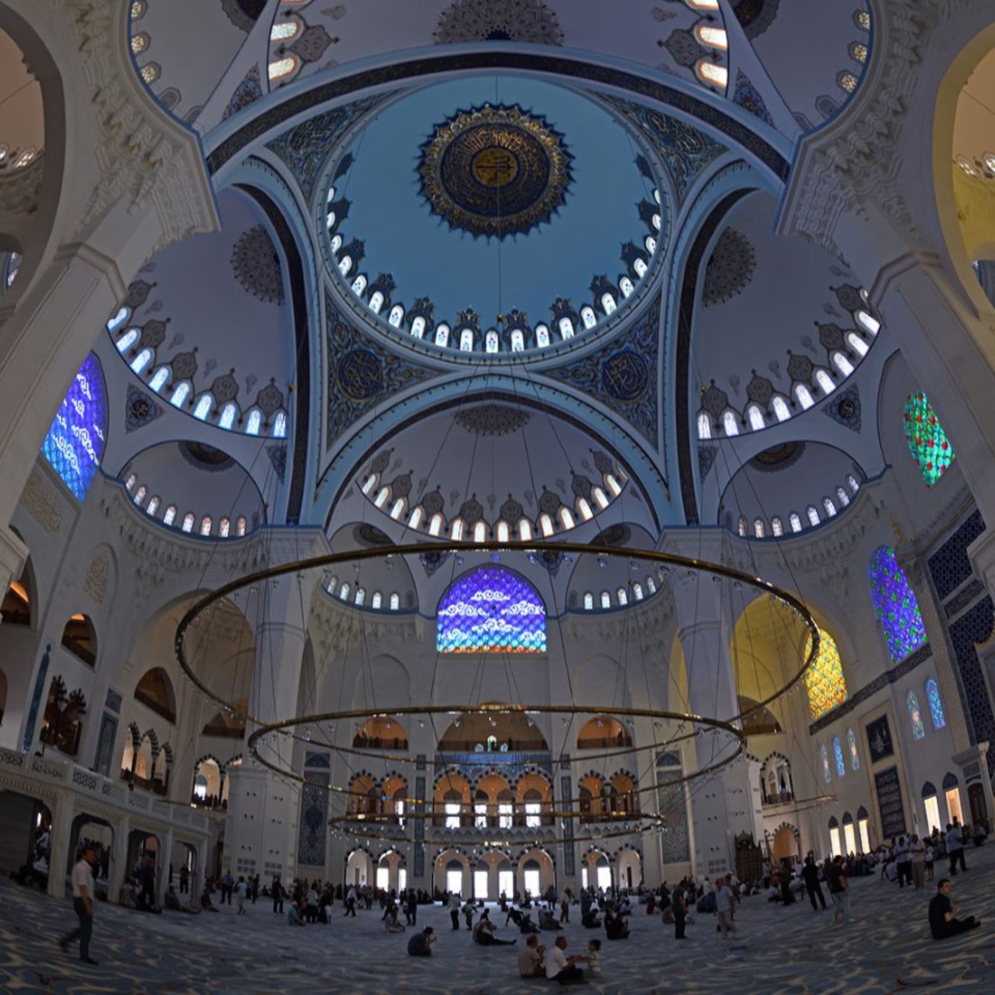 The magnificence of Camlica Mosque - Sunset Cruise on the Istanbul ...